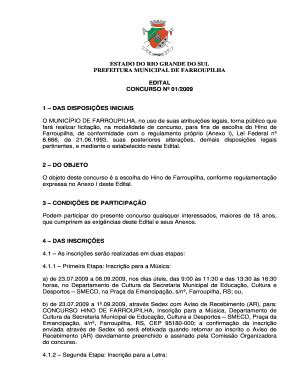 Preenchível Disponível farroupilha rs gov Estado do rio grande do sul