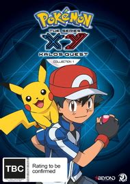 Pokemon XY Kalos Quest Collection 1 DVD Buy Now At Mighty Ape NZ