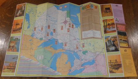 BS602 Department Of Highways Northern Ontario Road Map 1968 EBay
