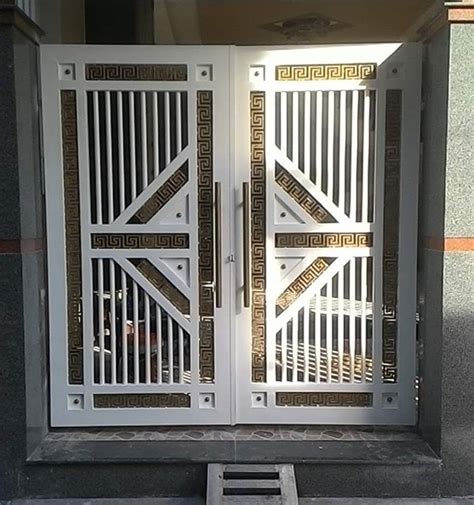 Top 50 mẫu cửa cổng sắt hộp 2 cánh đẹp độc đáo nhất
