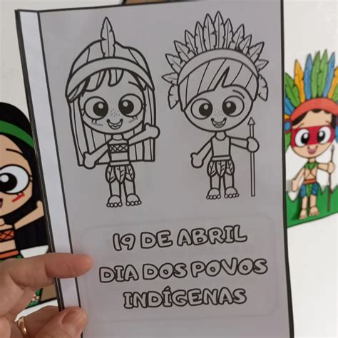 Atividades e cocar dos povos indígenas Vanessa de Almeida Hotmart