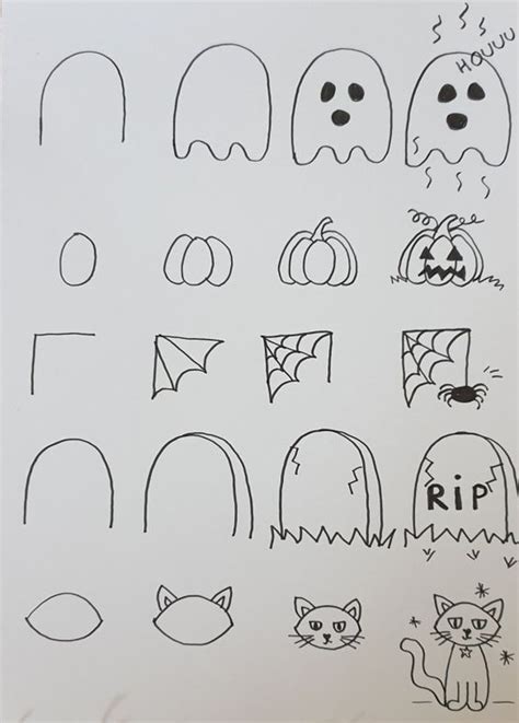 Top Id Es Tutos De Dessins D Halloween