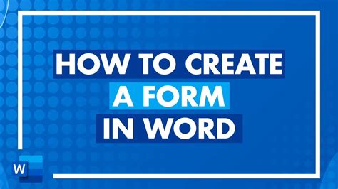How To Create Printable Form In Microsoft Word Design Talk