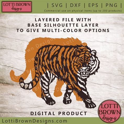 Tiger SVG Designs
