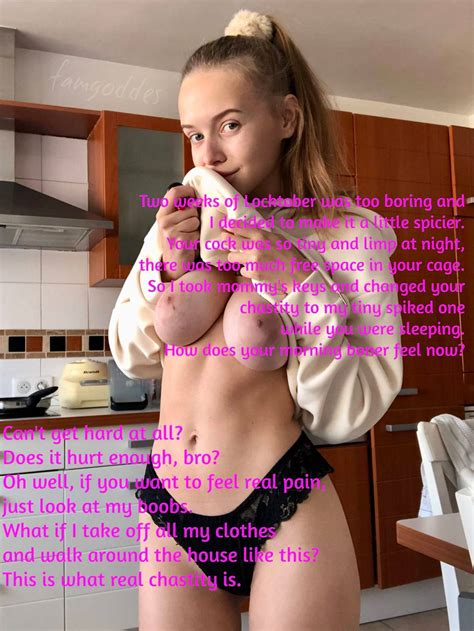 Sis Spiked Chastity Teasing Sph Locktober Scrolller