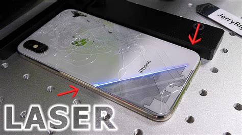 Réparation de la vitre arrière de votre iPhone Au Laser King