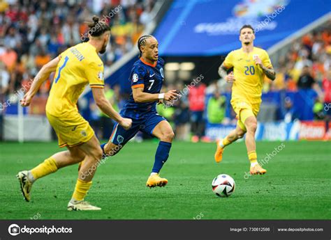 München Deutschland Juli 2024 Xavi Simons Das Fußballspiel Der Euro
