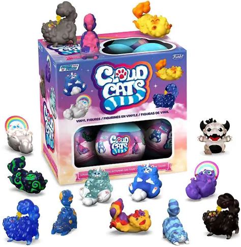 Funko Paka Paka Mini Figure Cloud Cats Mystery Box 18 Packs ToyWiz