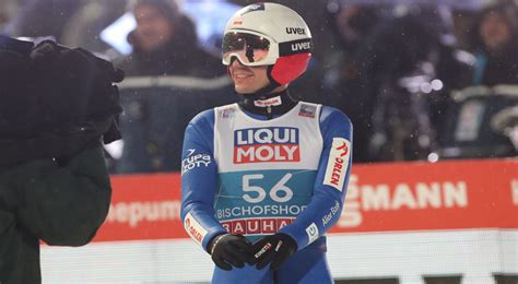 Turniej Czterech Skoczni Kamil Stoch wraca do wielkiej formy Cieszę