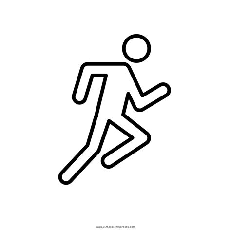 Dibujo De Corriendo Para Colorear Ultra Coloring Pages