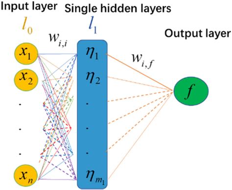 single hidden layer nonlinear neural network of equation 3 download scientific diagram