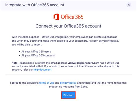 Integrate Zoho Expense With Office User Guide Zoho Expense