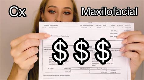 Costo De Cirug A Maxilofacial En Colombia Youtube