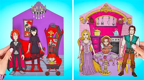 Casas De Papel Caseras Con Mu Ecas Manualidades De Papel Y Cart N