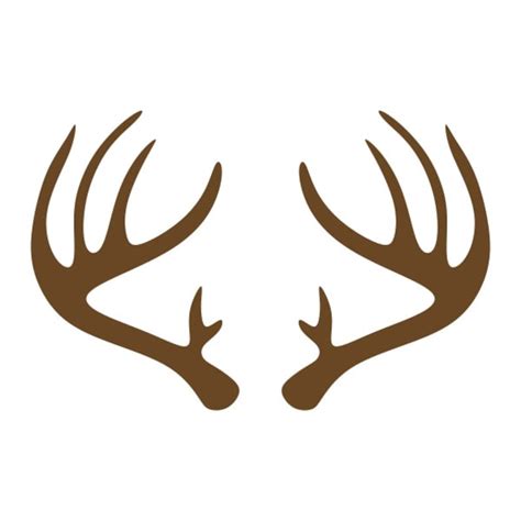 Reindeer Deer Antlers Cuttable Design PNG DXF SVG Eps File Etsy