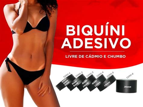 Fita Biqu Ni Adesivo Para Bronzeamento Cortada Ou Inteira