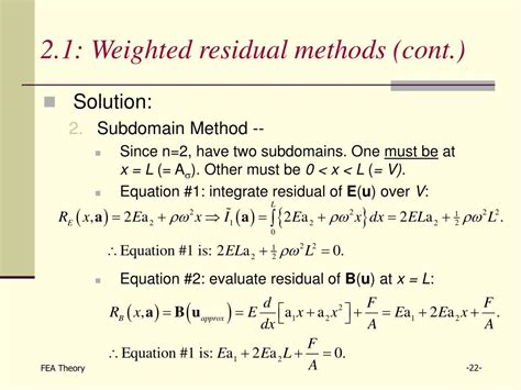 ppt section 2 finite element analysis theory powerpoint presentation id 3993402
