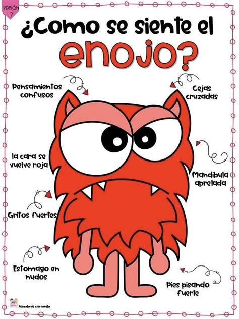 Pin De Alma Sanchez En Moustro De Colores Inteligencia Emocional Para
