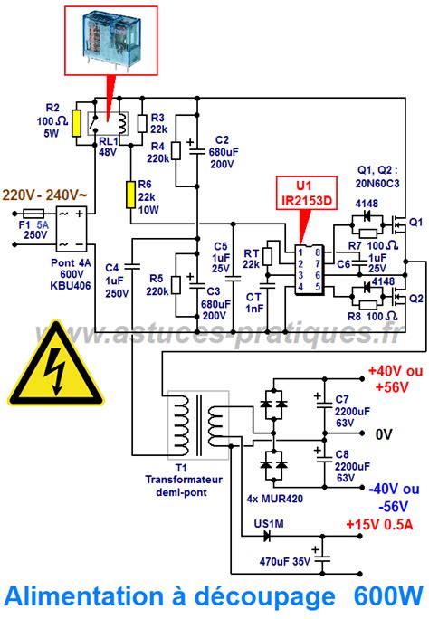 Alimentation à découpage simple pour ampli Astuces Pratiques
