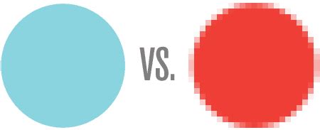 16 Vector And Raster Compared Images Difference Between Bitmap And