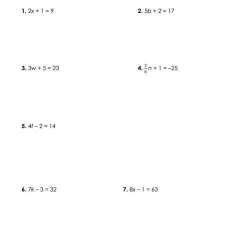 Algebra Worksheet Worksheets Library