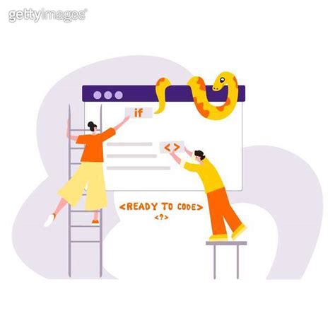 Python Code Language Sign Programming Coding And Developing Concept 이미지 1268789021 게티이미지뱅크