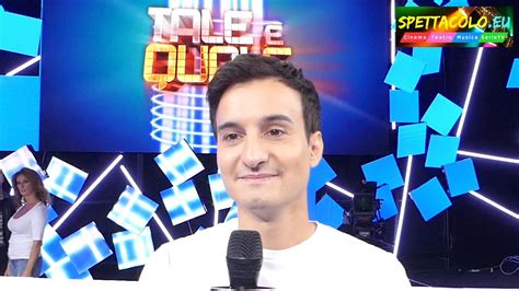 Andrea Dianetti Intervista Tale E Quale Show 2022 Adoro Baglioni E
