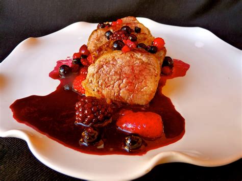 La Cocina De Piescu Solomillo De Cerdo Con Frutos Rojos