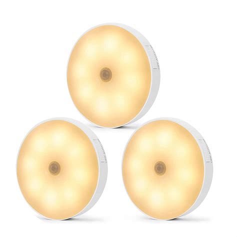 BEZPRZEWODOWA LAMPKA NOCNA LED Z CZUJNIKIEM RUCHU Lampka Nocna LED