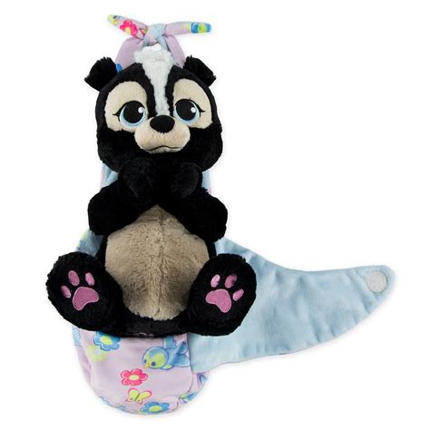 Flower Plush With Blanket Pouch Disney S Babies Small Is Now
