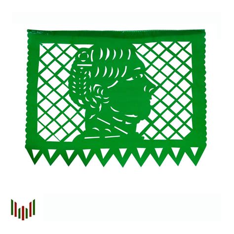 ENRAMADA PLÁSTICO 1 2 FIESTAS PATRIAS TRICOLOR Papel Picado Magicel