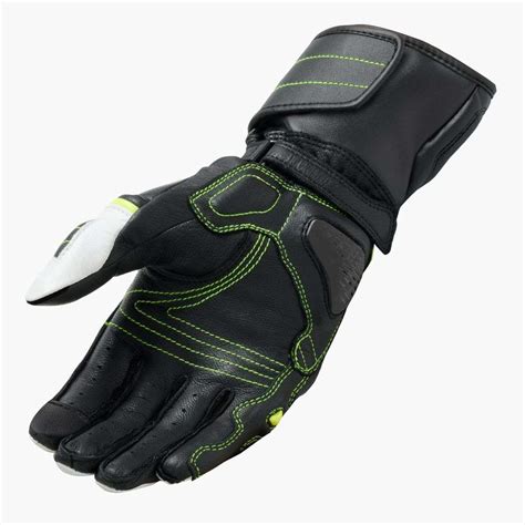 Guantes Revit Rsr 4 Fgs176 Negro Amarillo Fluor Nilmoto
