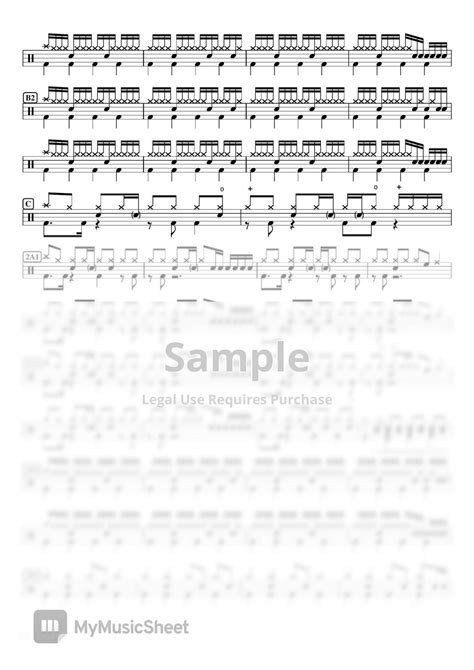 ONE OK ROCK Mighty Long Fall Sheets By DrummerFrank