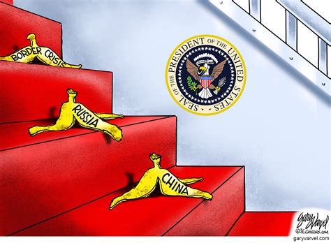 Political Cartoon U S Biden China Russia Migrant Crisis The Week