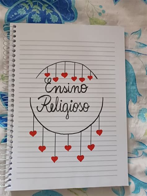 Capa De Caderno Ensino Religioso Capa De Caderno Capa De Caderno