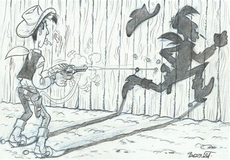 Bernat Original Drawing Lucky Luke Catawiki