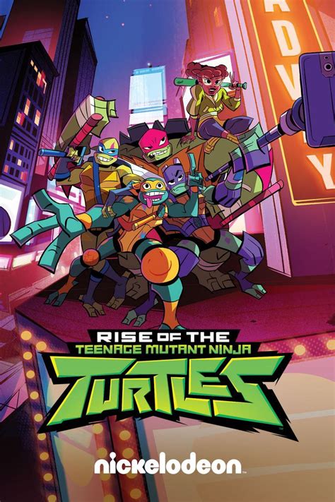 Sección visual de El ascenso de las Tortugas Ninja Serie de TV
