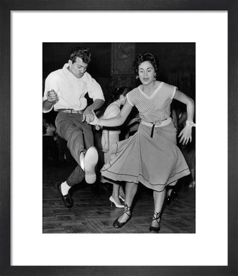 Rock N Roll Dancing London Lyceum 1950s Art Print By Mirrorpix King