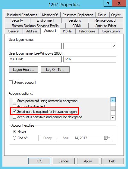 Smart Card Authentication Active Directory