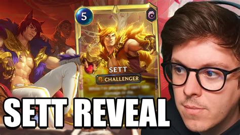 NEW Champion Sett Is Incredible Legends Of Runeterra YouTube