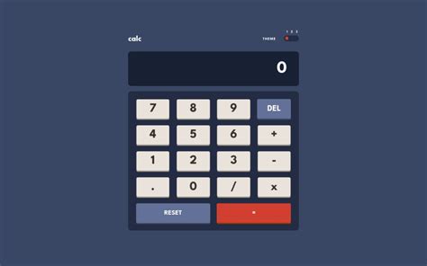 Frontend Mentor Calculator Create With Html Bem Css And Grid