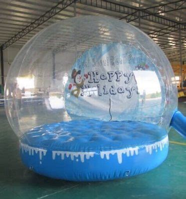 SNOW GLOBE Sfera Gonfiabile Gigante Di Natale Gonfiabili Market