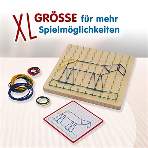 Xl Holz Geoboard Montessori Geometrie Lernspielzeug F Rdert