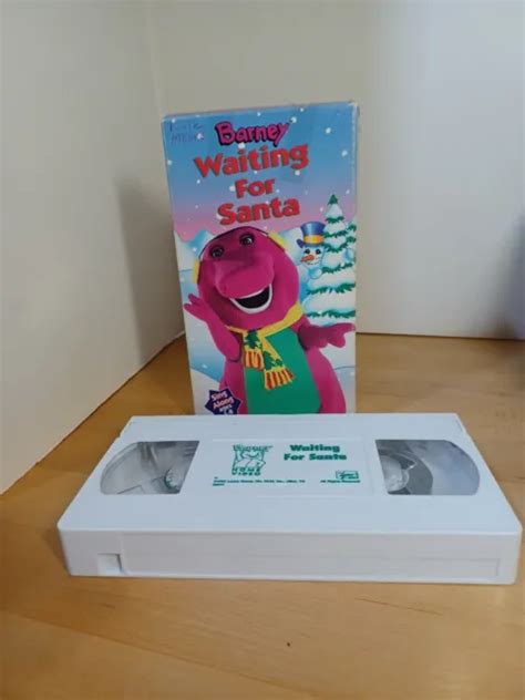Barney Waiting For Santa Sing Along Vhs Vintage Rare The Best Porn