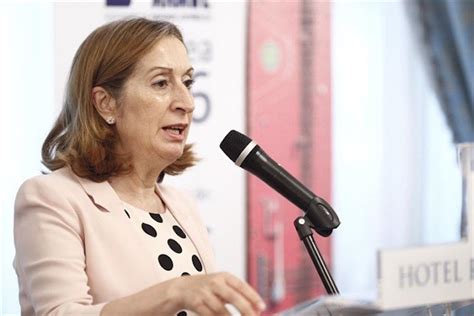 Ana Pastor Ministra De Fomento En Funciones Candidata Del PP Para