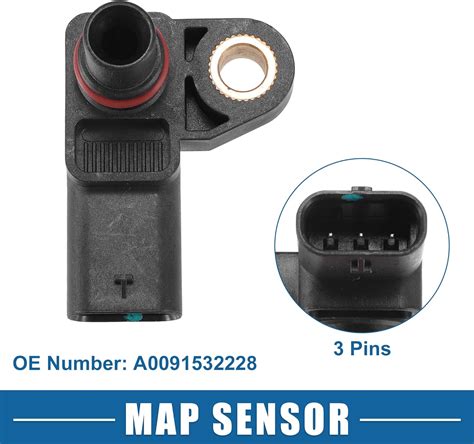 A ABSOPRO Sensor No A0091532228 de la presión del MAP de la admisión de