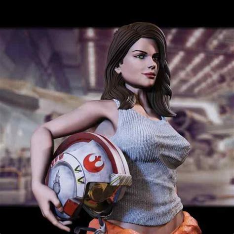 Sexy Rebel Pilot Diorama Statue Nsfw D Spartan Shop