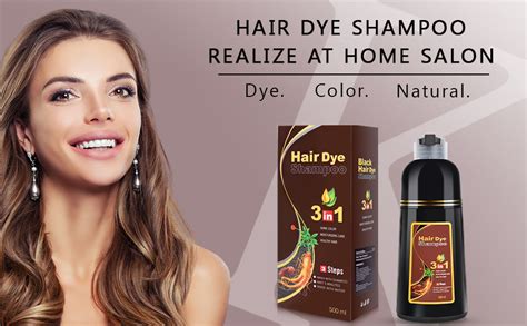 Amazon Kingming Champ De Tinte Para El Cabello En Para