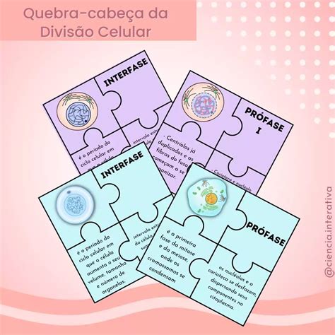 Atividades L Dicas Quebra Cabe A Da Divis O Celular Ci Ncia Interativa