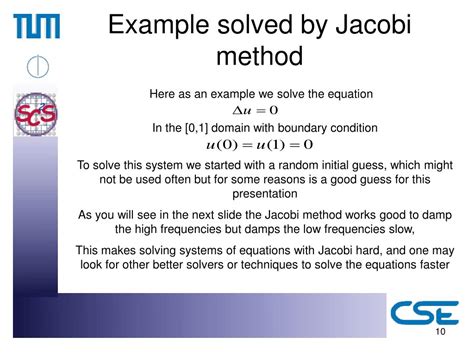 Ppt Iterative Solvers For Linear Systems Of Equations Powerpoint